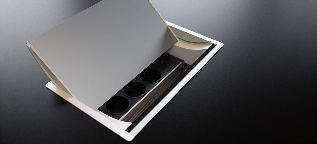 Digitel power frame for conference desks / Additional options