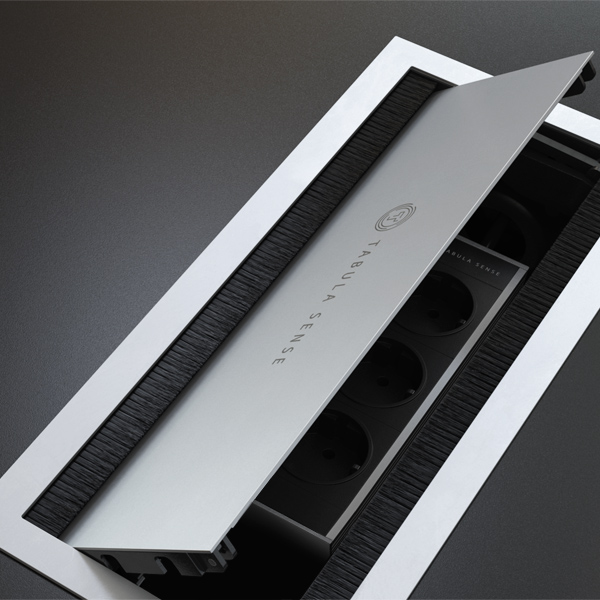 Tabula Sense power frame for conference desks / Additional options