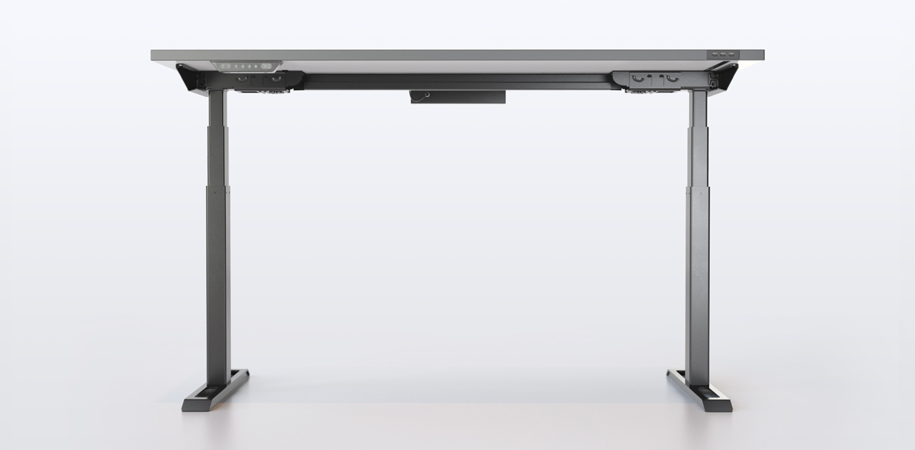 Smart Office rectangular desk with an oak top / Office desks / Catalog