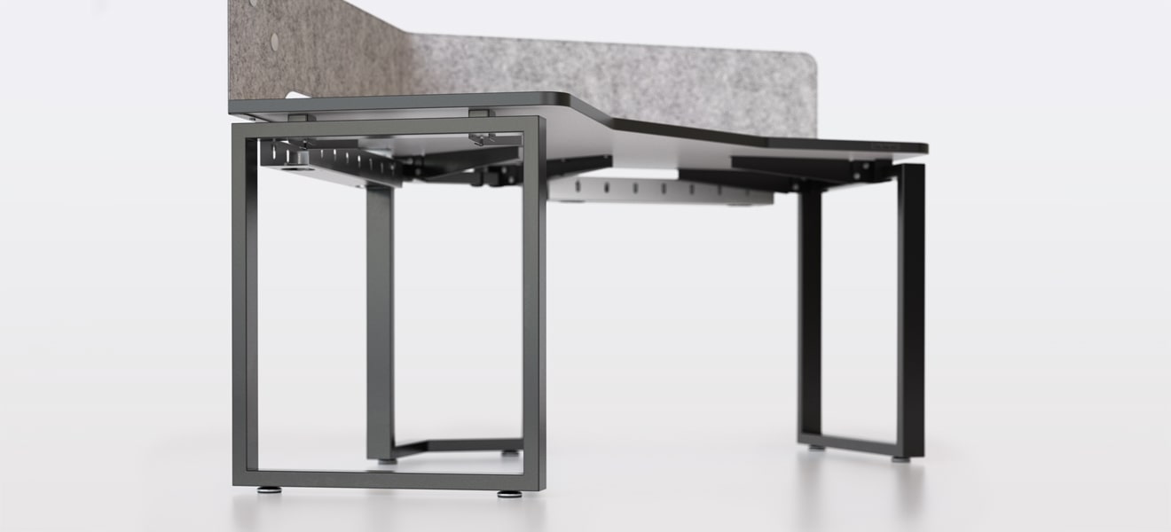 Wing-shaped desk, Tabula Sense Smart Office / Office desks / Catalog